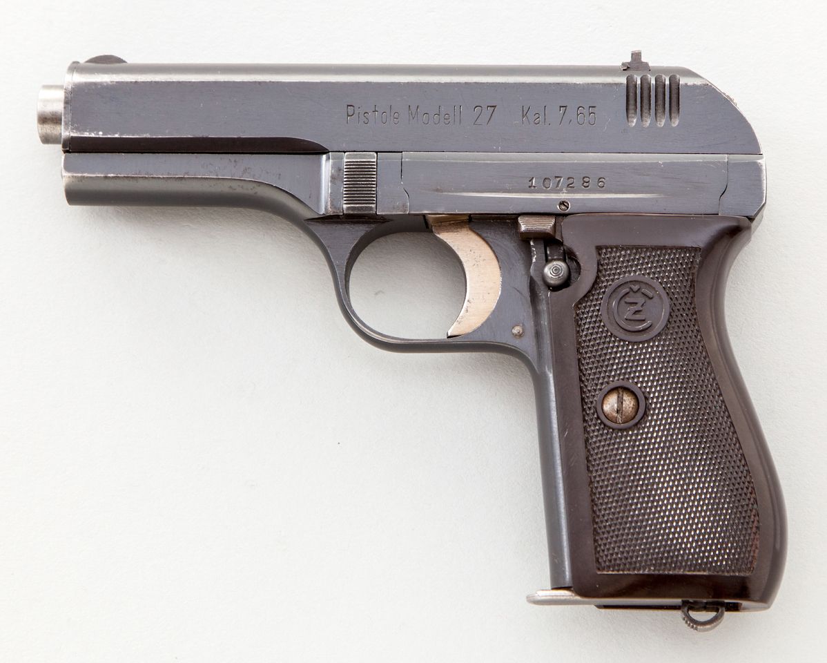 WWII Nazi Proofed CZ Model 27 Semi-Automatic Pistol