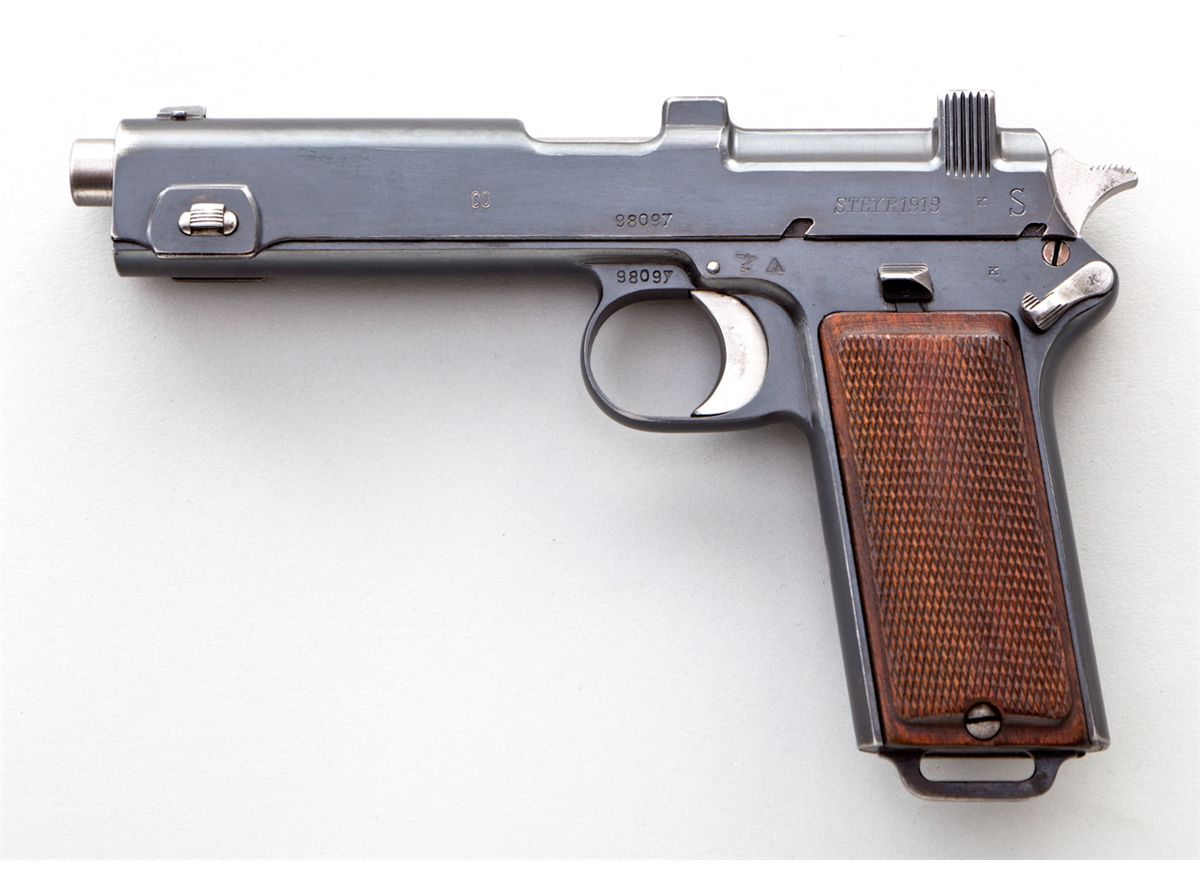 Steyr-Hahn Model 1912 Semi-Automatic Pistol