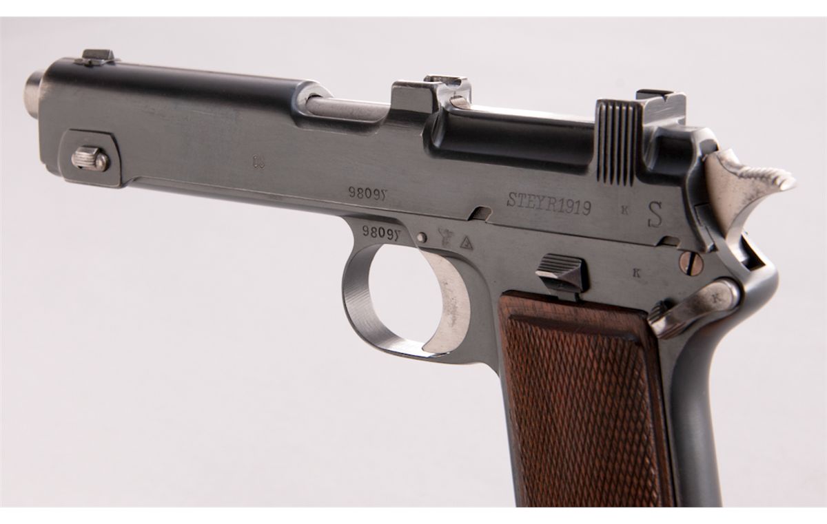 Steyr-Hahn Model 1912 Semi-Automatic Pistol