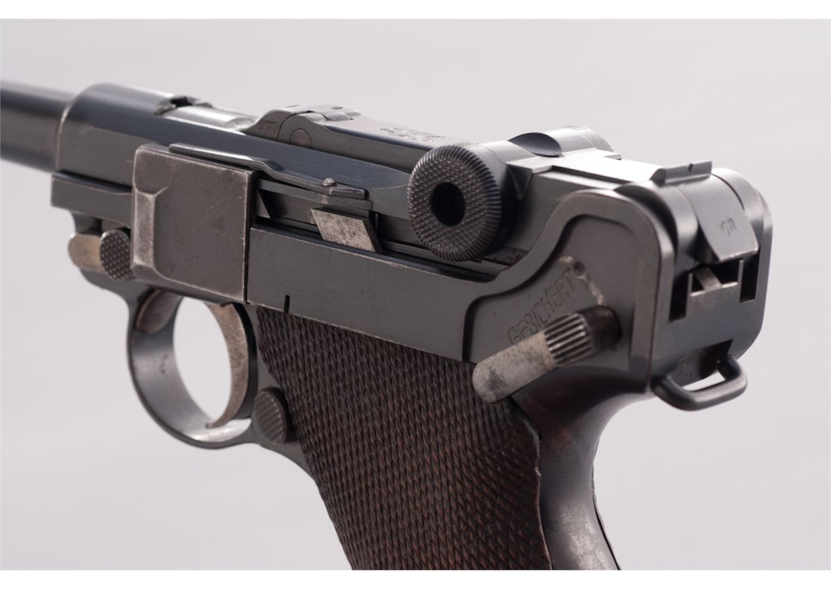 DWM No-Date Police Rework Luger Semi-Automatic Pistol