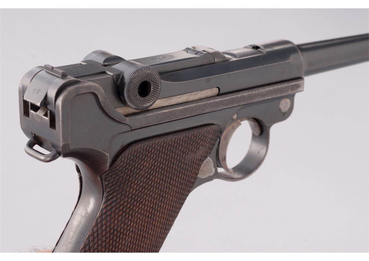 DWM No-Date Police Rework Luger Semi-Automatic Pistol