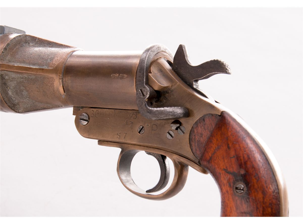 British Schermuly's Line-Throwing Pistol