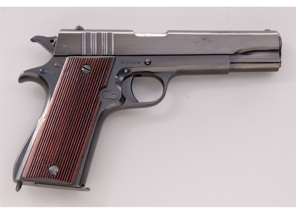 English Proofed Ballester-Molina Semi-Automatic Pistol