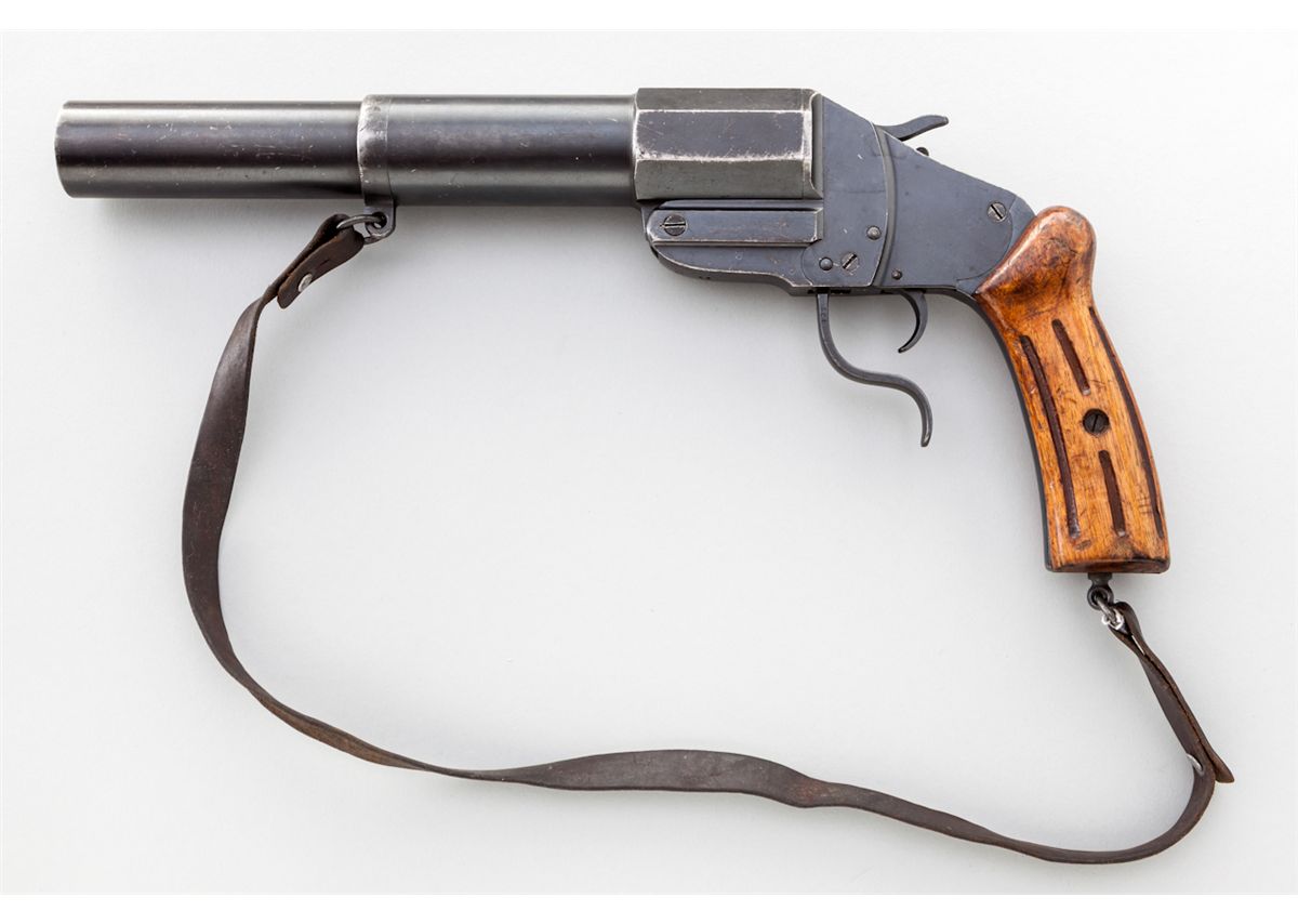 Early Swiss Model 1917/38 Flare Pistol