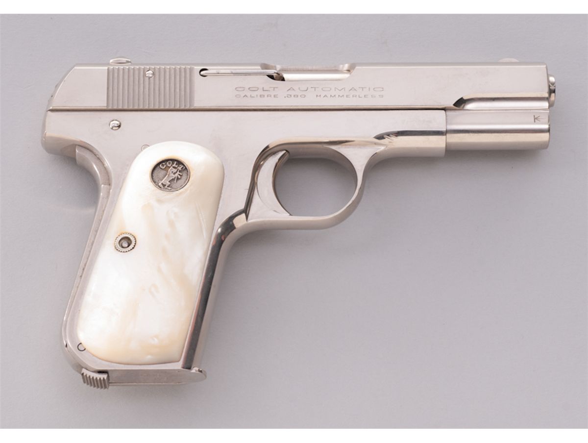 3rd Type Colt Model 1908 Hammerless Semi-Automatic Pistol