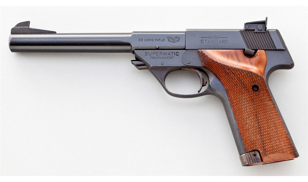 High Standard Supermatic Tournament Semi-Automatic Pistol