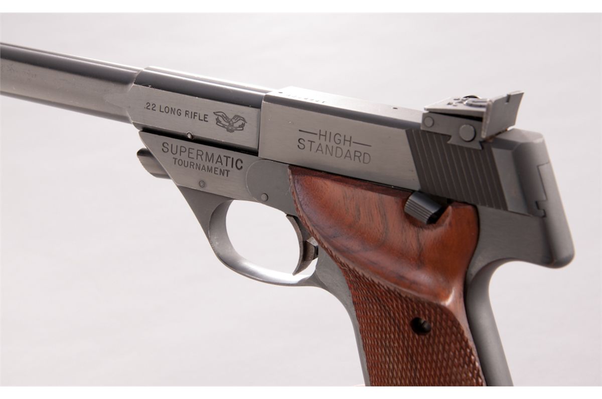 High Standard Supermatic Tournament Semi-Automatic Pistol