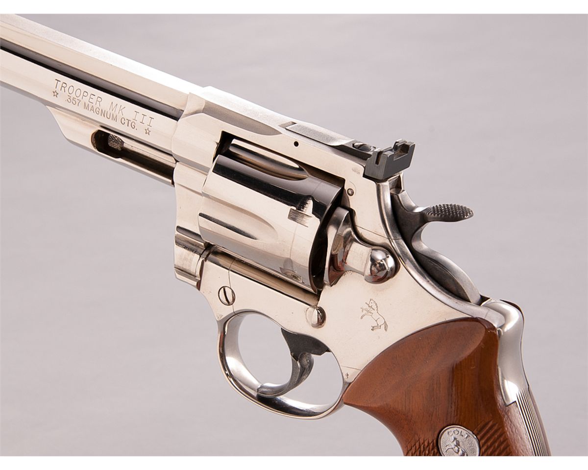 Colt Trooper MK III Double Action Revolver