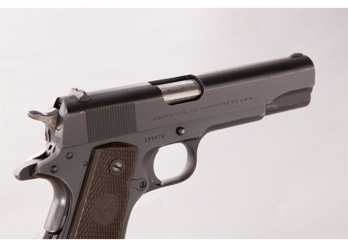 Post-War Colt Super 38 Semi-Automatic Pistol