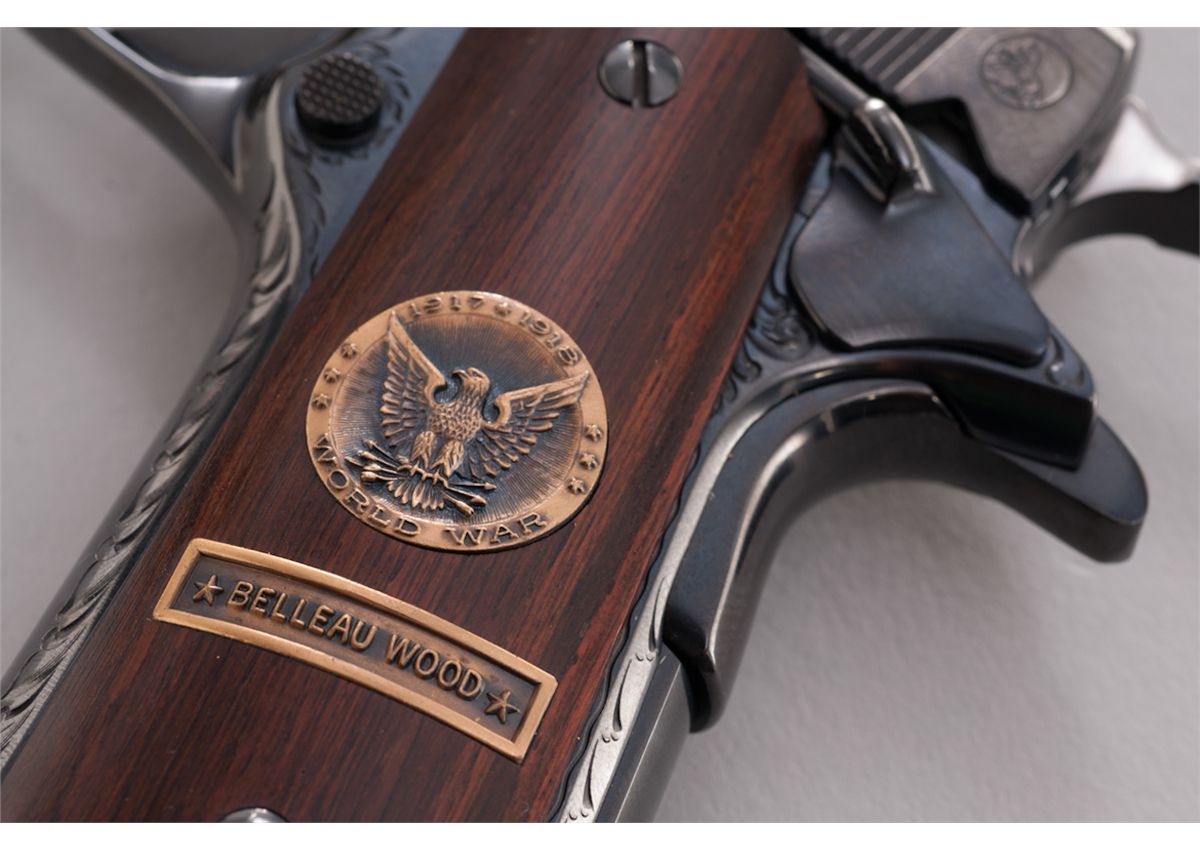 Alvin White Factory Engraved Deluxe Belleau Wood Commemorative Semi ...