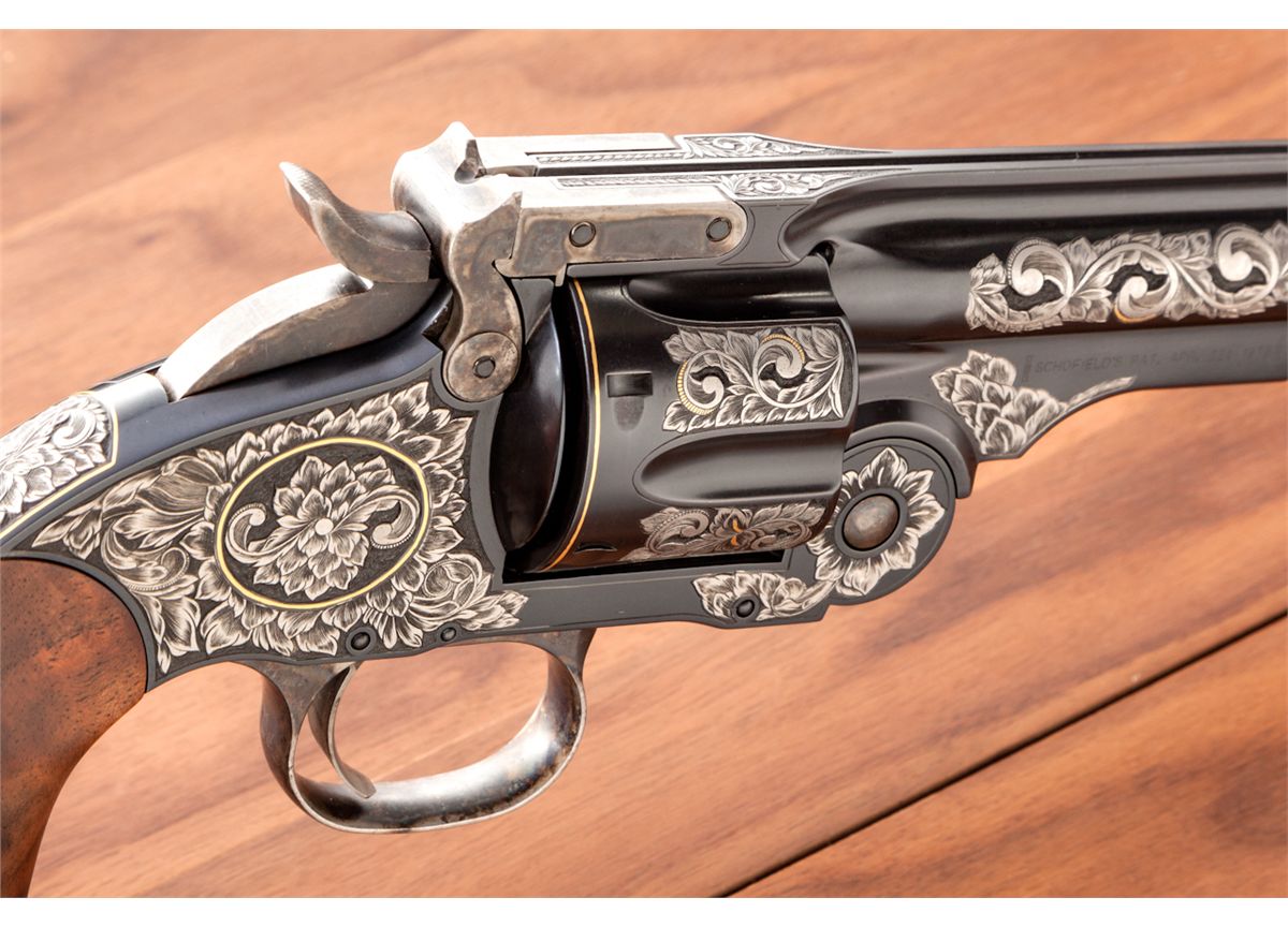 Pair of Smith & Wesson 3rd Model Schofield Single Action Revolvers