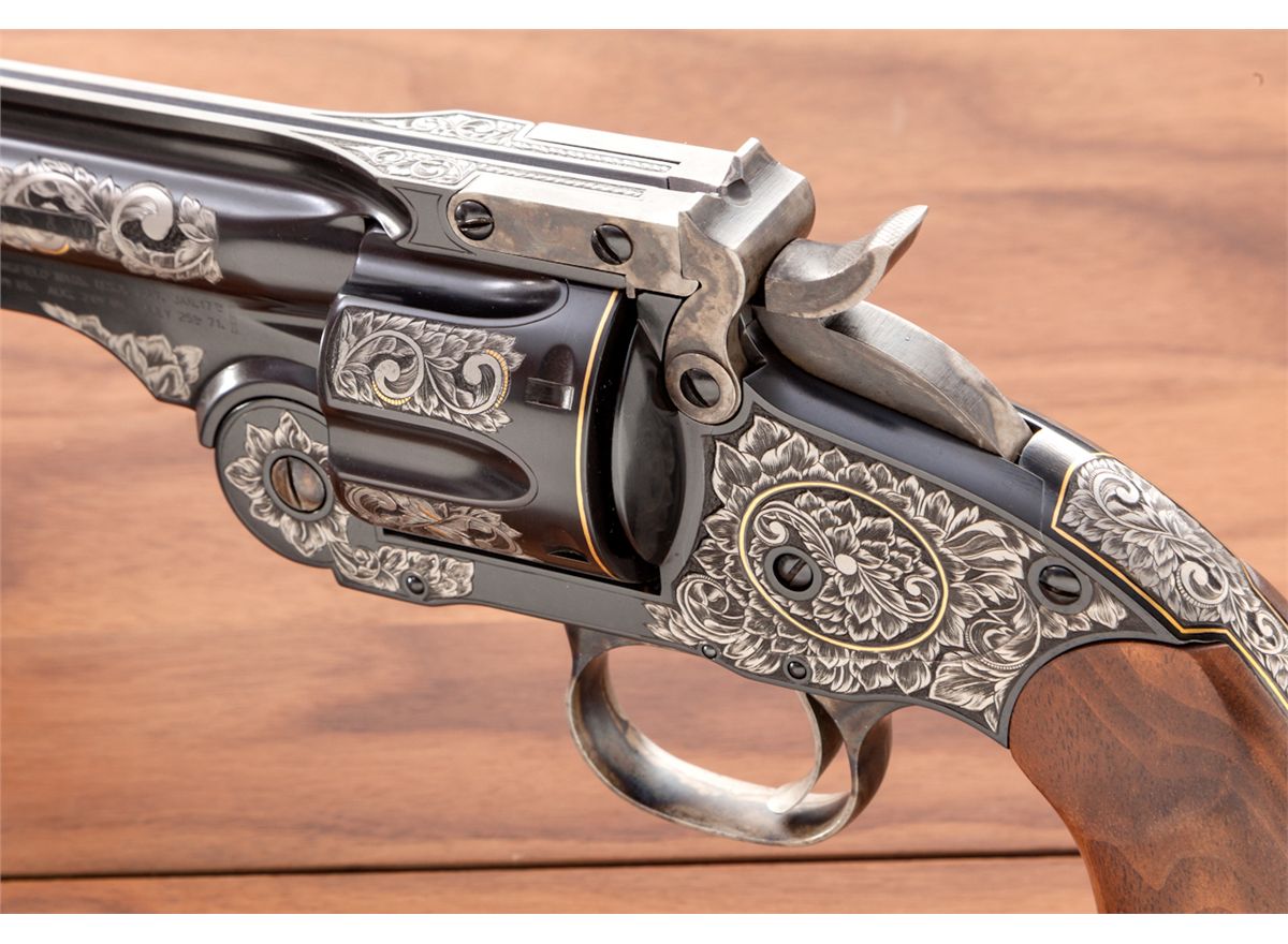 Pair of Smith & Wesson 3rd Model Schofield Single Action Revolvers