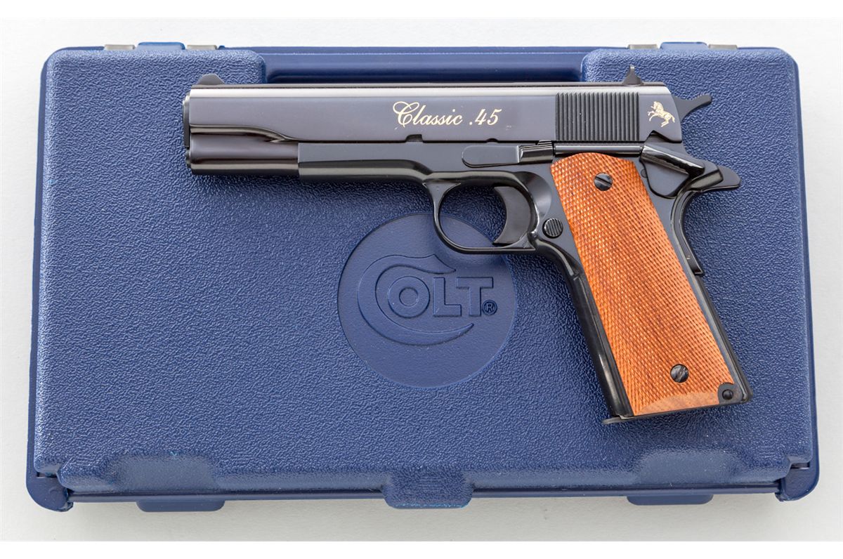 Colt Springfield Armory Classic .45 Commemorative Semi-Automatic Pistol