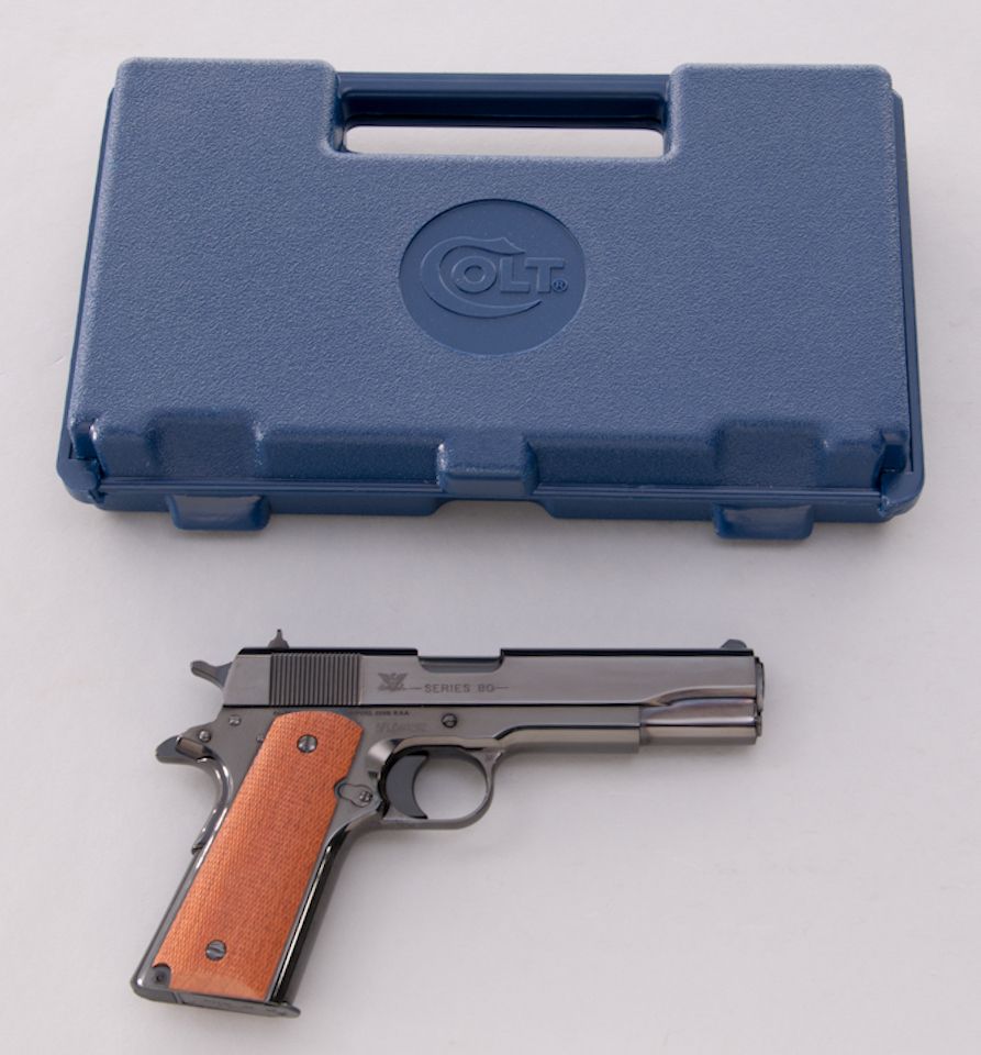 Colt Springfield Armory Classic .45 Commemorative Semi-Automatic Pistol