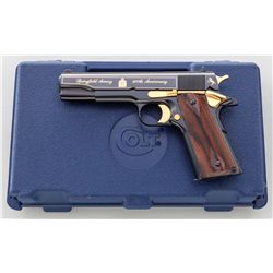 Colt Springfield Armory Gold Classic .45 Pistol Semi-Automatic Pistol