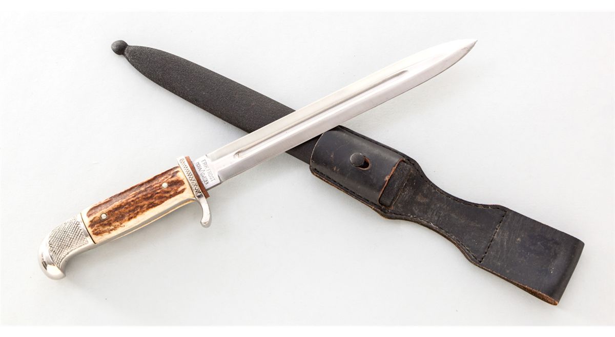 Pre-War Swedish Double-Edge Jaeger Knife