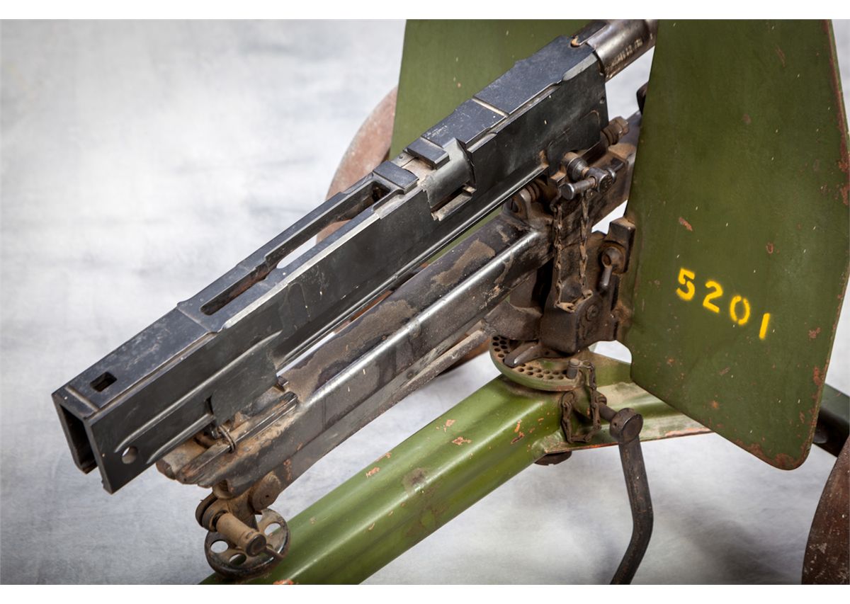 Demilled Soviet Goryunov SG43 Machine Gun