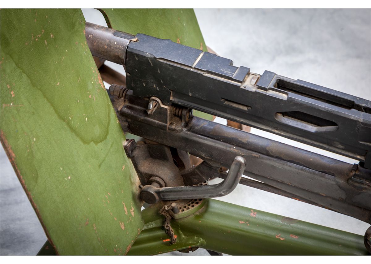 Demilled Soviet Goryunov SG43 Machine Gun