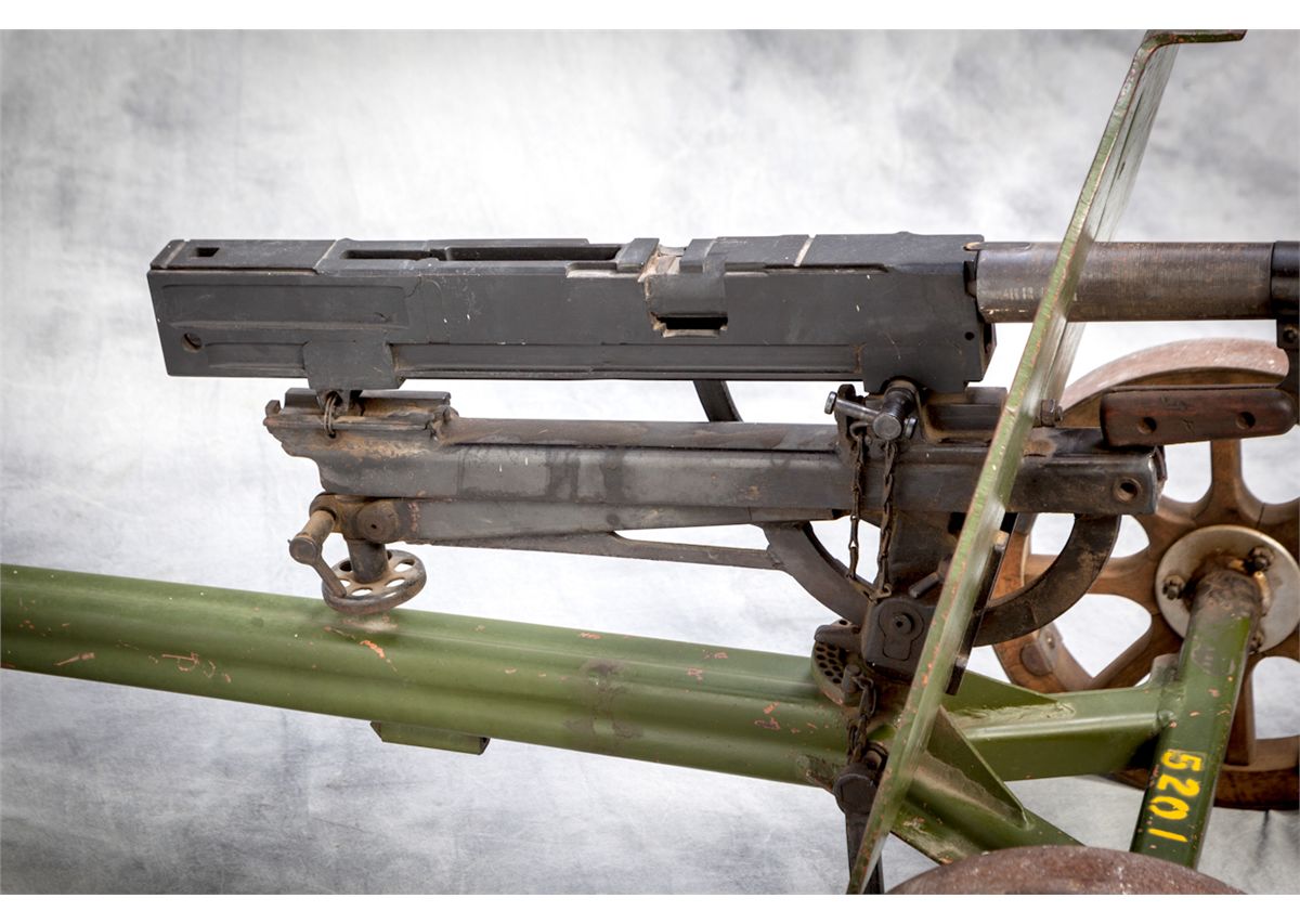 Demilled Soviet Goryunov SG43 Machine Gun