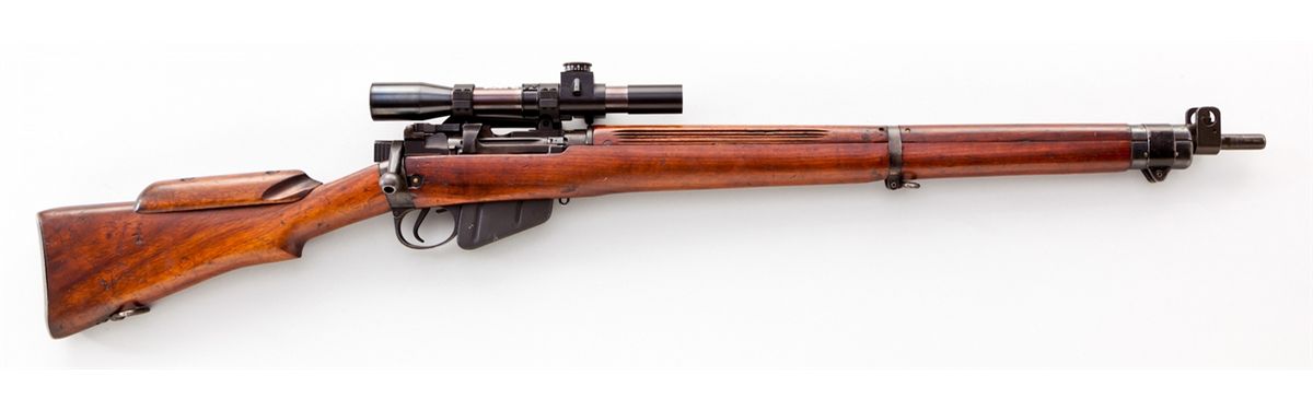 British No. 4 MK I T BA Sniper Rifle