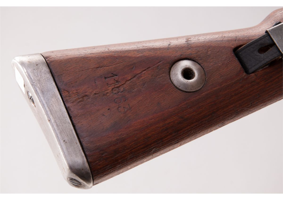 WWII German Long Slide-Rail Sniper 98k Rifle