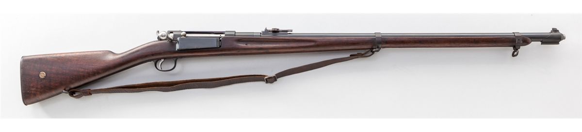 Danish Krag Jorgensen Model 1889 Bolt Action Rifle