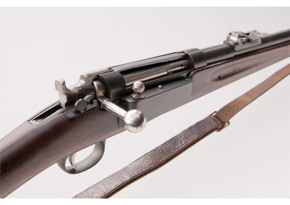 Danish Krag Jorgensen Model 1889 Bolt Action Rifle