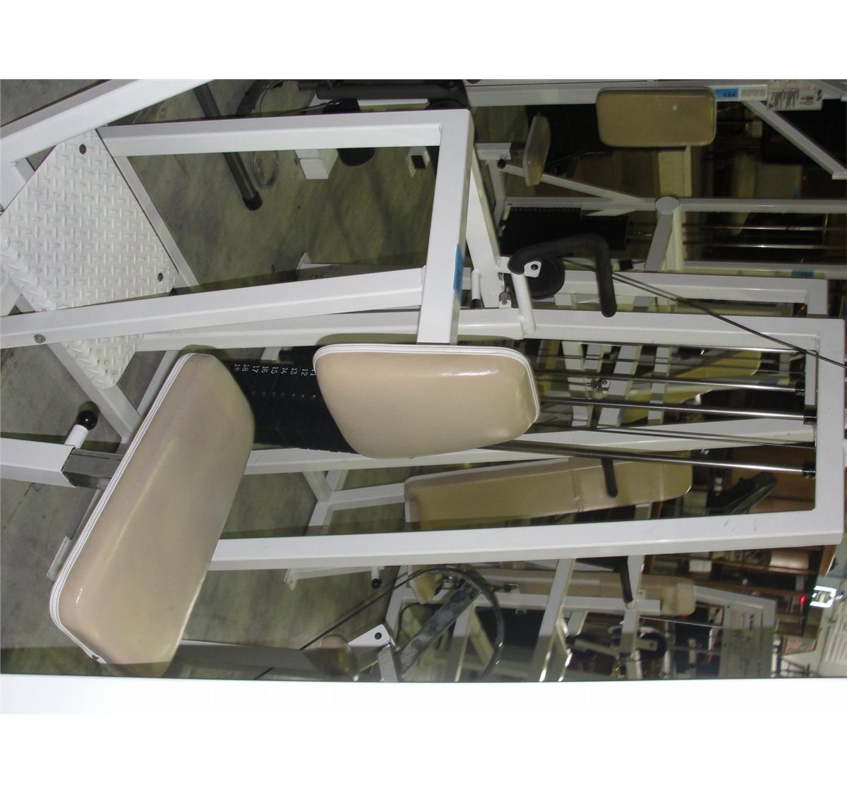 Apex fitness equipment upright rowing machine