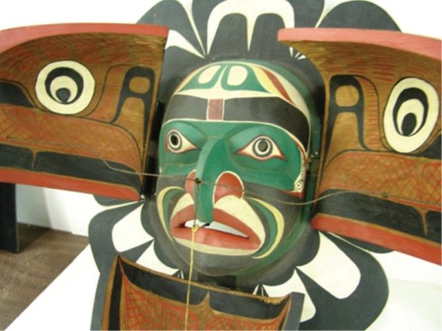 Northwest Coast Transformation Mask- Lelooska