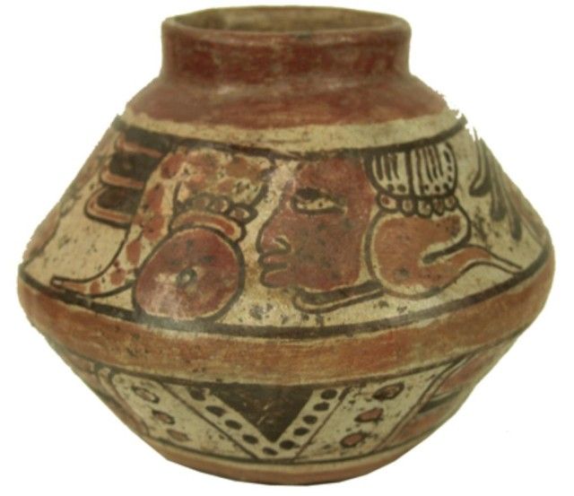 Mayan Pottery Jar