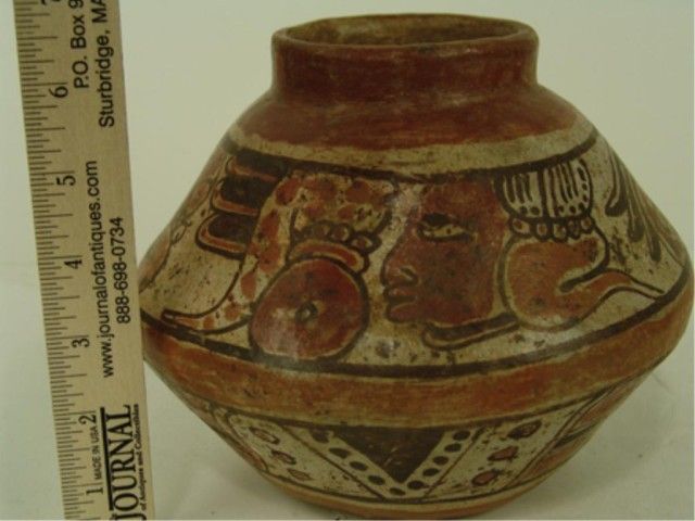Mayan Pottery Jar