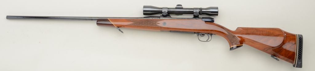 German-made Mauser Bauer bolt-action rifle, .375 H&H Mag. cal., 26 ...
