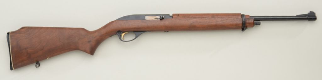 Marlin Model 99 semi-auto rifle, .22LR cal., 18” barrel, black finish ...