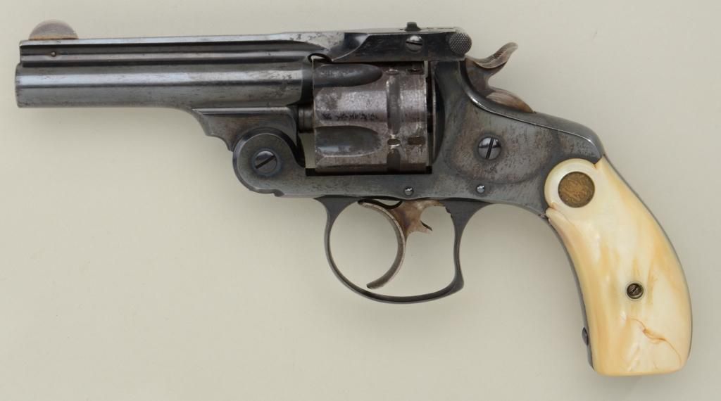 Smith & Wesson top break DA revolver, .38 S&W cal., 3-1/4” barrel, blue ...