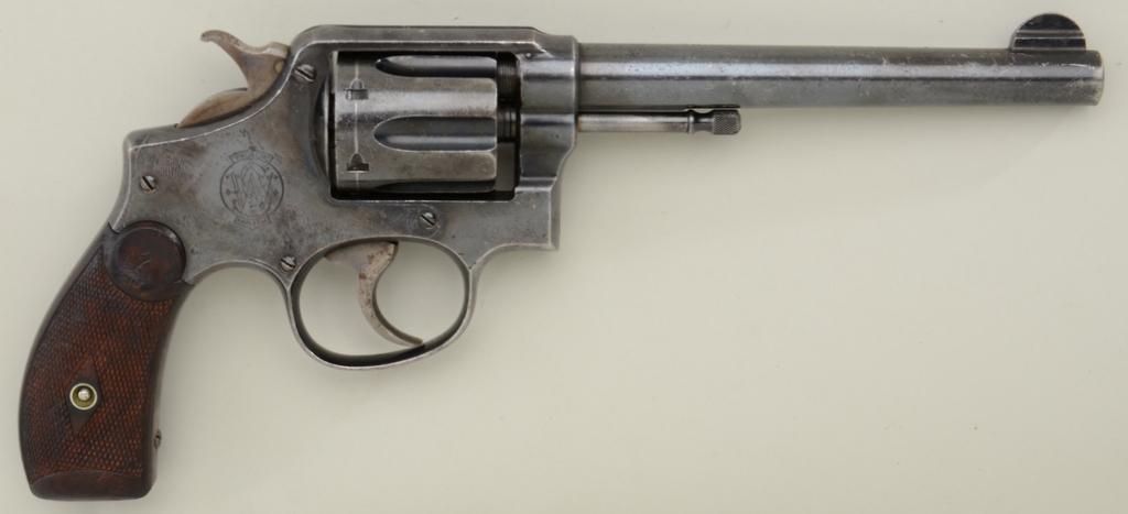 Smith & Wesson Model 1899 Army-Navy DA revolver, .38 cal., 6” barrel ...
