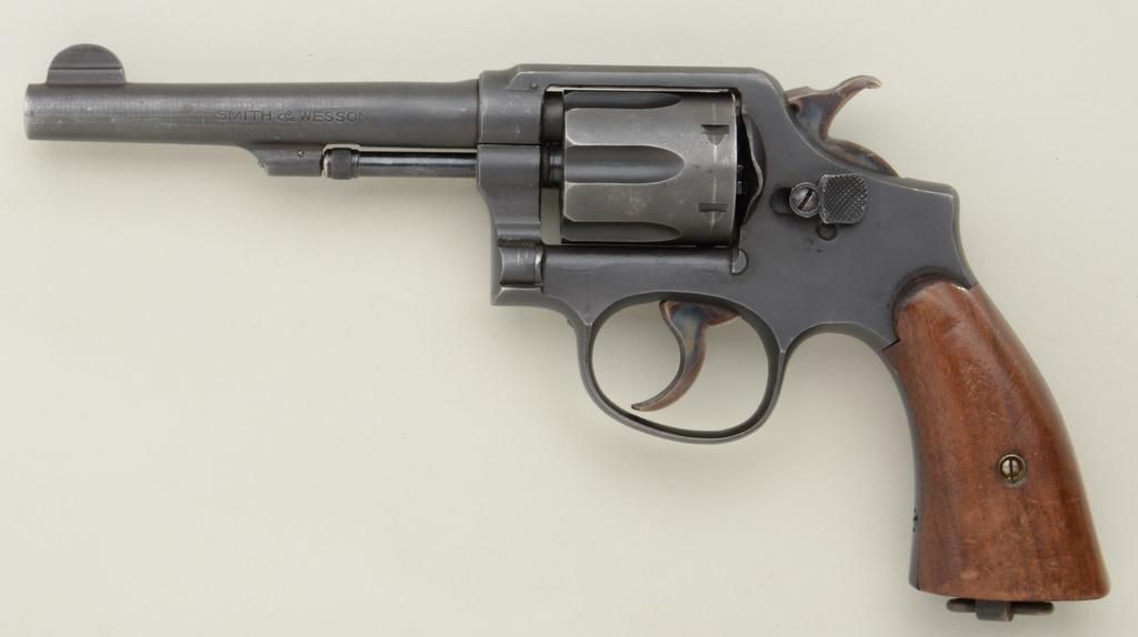 Smith & Wesson .38 M&P Victory Model DA revolver, .38 S&W cal., 5 ...