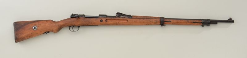 German Mauser Model 98 bolt-action rifle, 7.92mm cal., 29-1/2” barrel ...