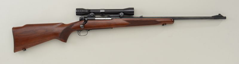 Winchester Model 70 bolt-action rifle, .308 cal., 22” barrel, black ...