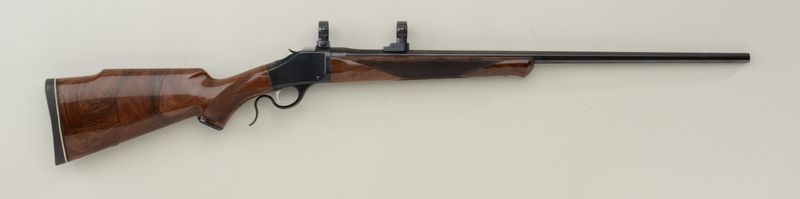Browning Model 78 single shot rifle, 7mm Rem. Mag. cal., 26” octagon ...