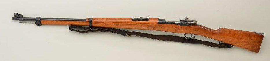 Swedish Mauser bolt-action rifle, 6.5mm cal., 29-1/2” barrel, blue ...