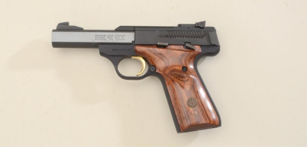 Browning Buckmark .22LR semi automatic pistol, #655NV26816, 4" barrel ...