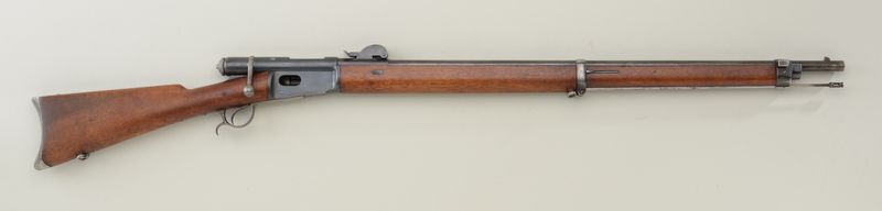 Swiss Vetterli Model 78 bolt-action military rifle, 11mm cal., 33 ...