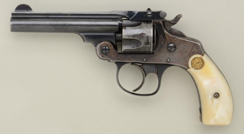 Smith & Wesson top break DA revolver, .32 S&W cal., 3-1/2” barrel, blue ...