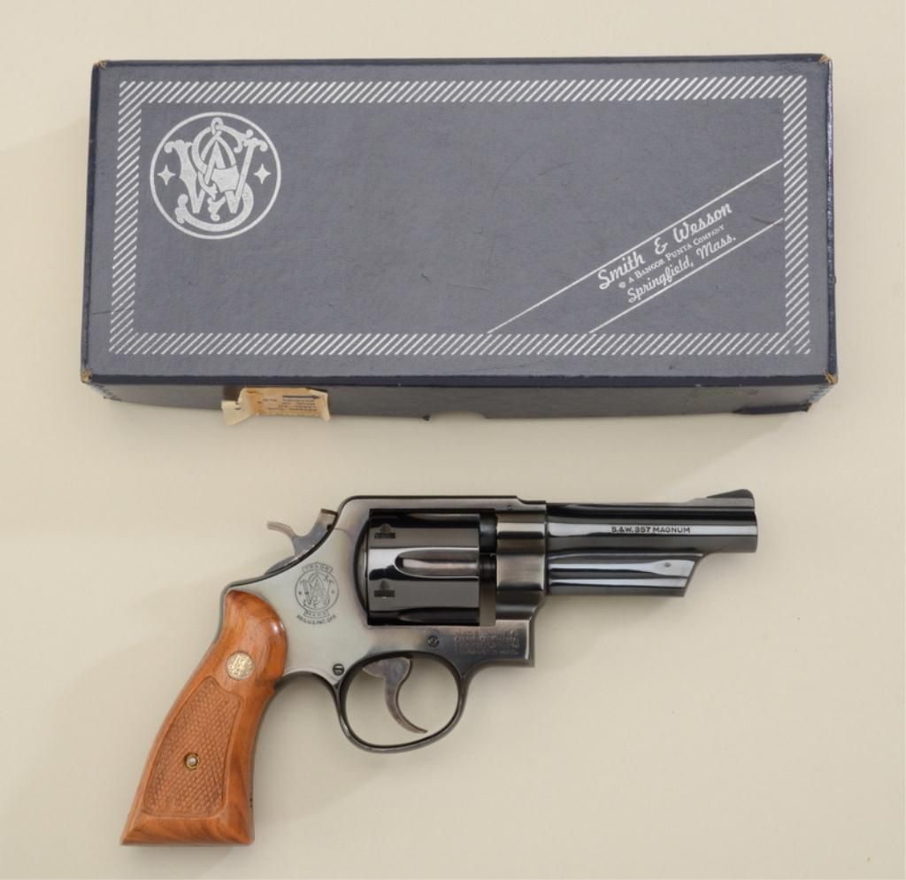 Smith & Wesson Model 520 DA revolver, .357 Magnum cal., 4” barrel, blue ...