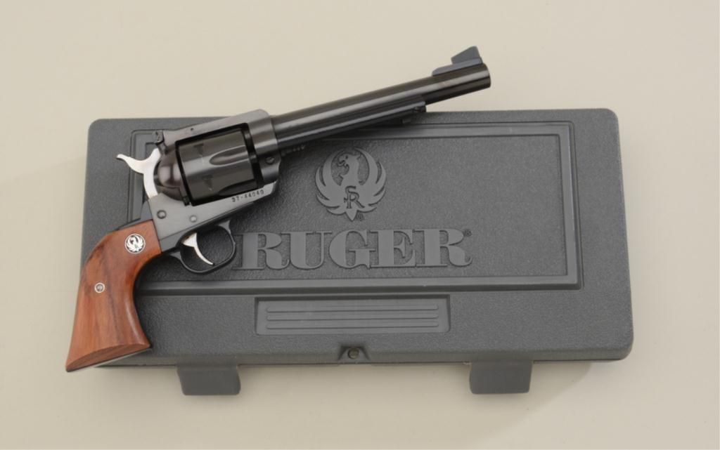 Ruger New Model Blackhawk single action revolver, .357 Magnum cal., 6-1 ...