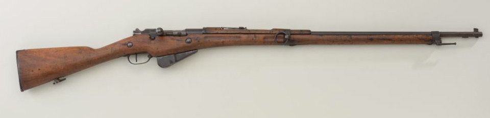 Lebel Model 1907-15 French bolt-action rifle, 8mm cal., 32” barrel ...