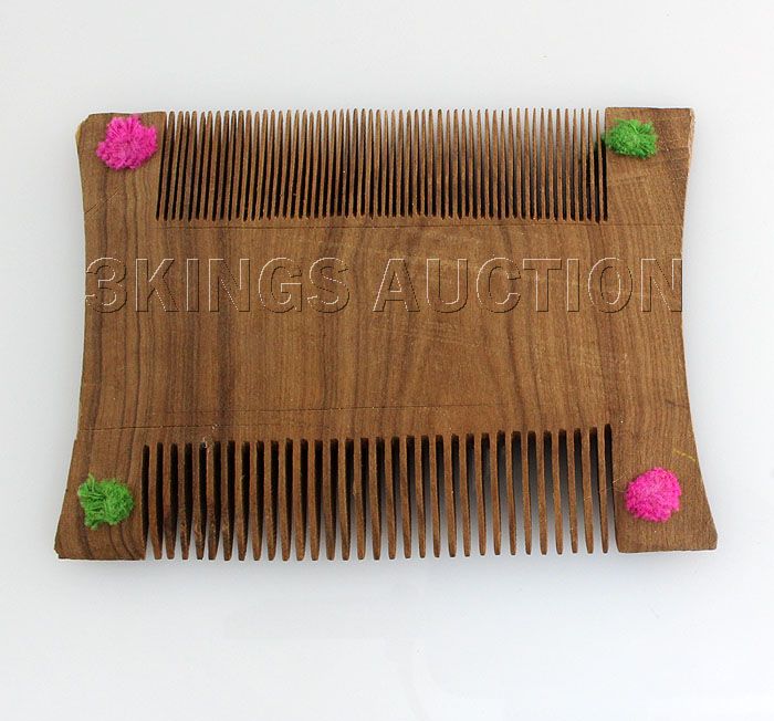Hand Made 50+ year old Wodden Comb (Made in Israel/Egyp