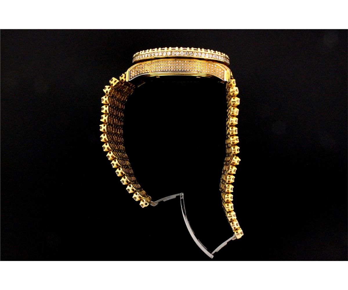 WATCH: Gold plated stainless steel Johnny Dang watch