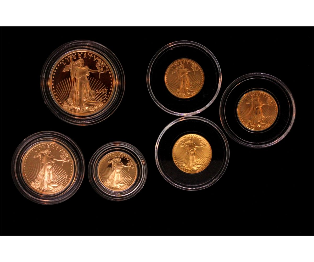 COIN: (6) Gold Eagle Coins