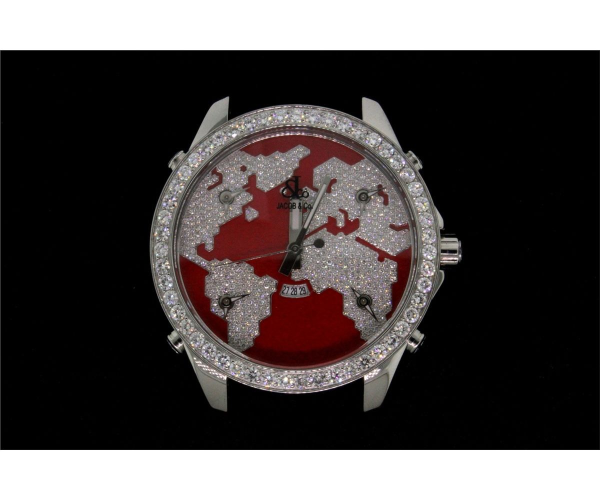 WATCH: Large Jacob and Co Five Time Zone "The World is Yours ...